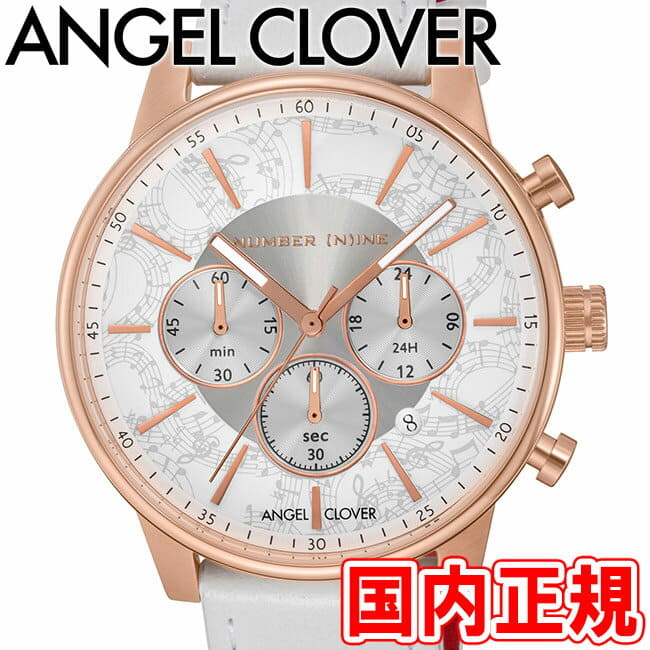 [New]Angel clover watch number nine collaboration model men chronograph ...