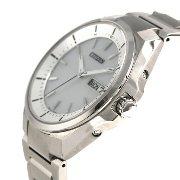 [New]AT6050-54A CITIZEN ATTESA Eco Drive radio time signal men watch ...