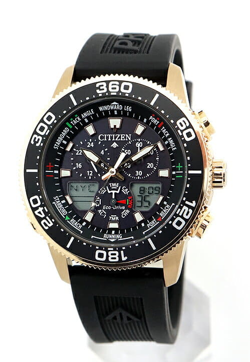 [New]CITIZEN pro master Malin Eco Drive men watch solar yacht timer ...