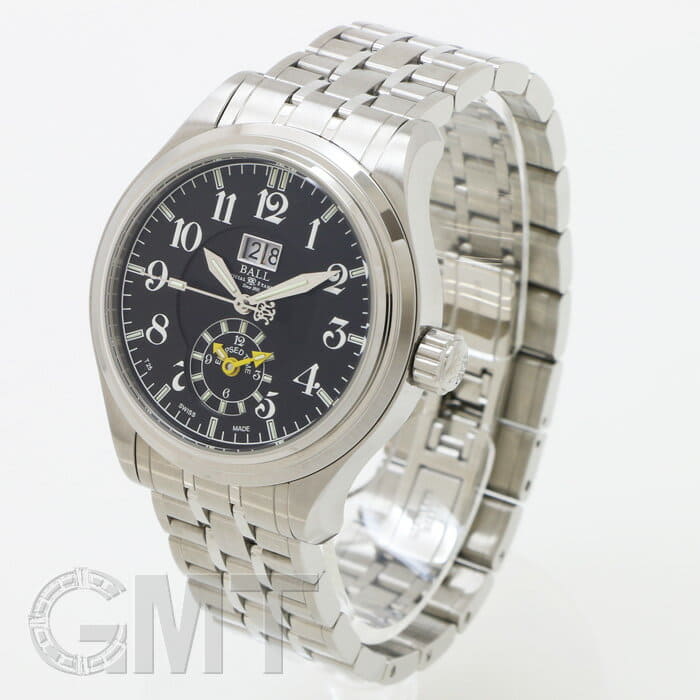 [New]BALL WATCH ball train master dual time big date GM1056D-SJ-BK ...