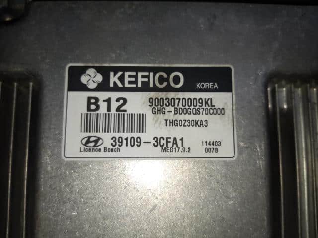[Used] Computers Engine HYUNDAI Azera HG 2011 39109-3CFA1 - BE FORWARD ...
