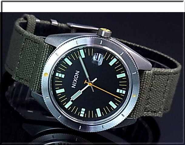 [New]NIXON ROVER/ ROVER mens watch surplus Black 2012 WINTER new work ...