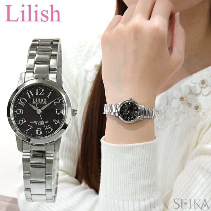 [New]CITIZEN Citizen reRisch Lilish Lady's clock H997-902 solar black ...