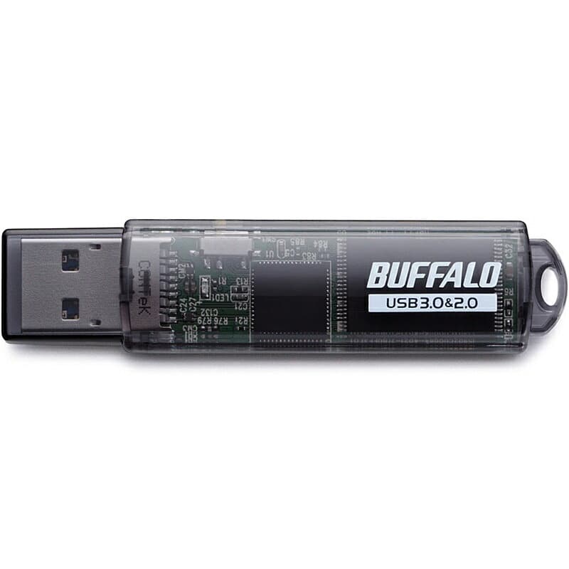 [New]BUFFALO RUF3-C64GA-BK USB3.0-adaptive USB memory standard model ...