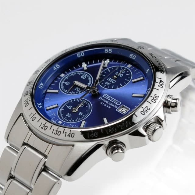 [New]SEIKO Chronograph watch spirit 2 SEIKO SBTQ071 15,0 blue [order ...