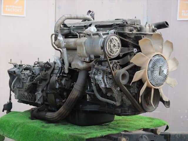 [Used]Engine&Transmission 4HL1 2WD SMOOTHER ISUZU ELF, NKR81 - BE ...