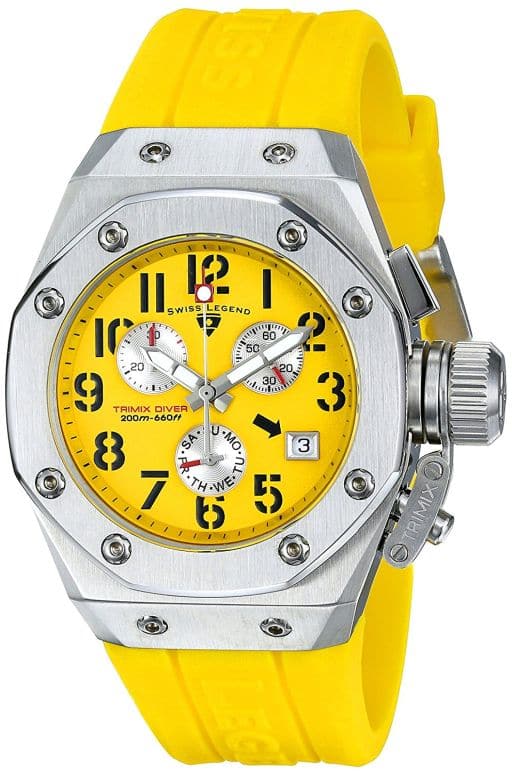 [New]Watch Lady's Chronograph yellow 10535-07 for the Swiss Legend ...