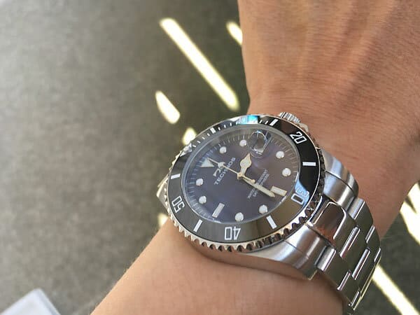 [New]The attaches a message card techno mens TECHNOS divers watch ...