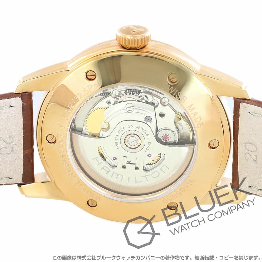 [New]Hamilton railroad automatic watch mens HAMILTON H40505551_8 - BE ...
