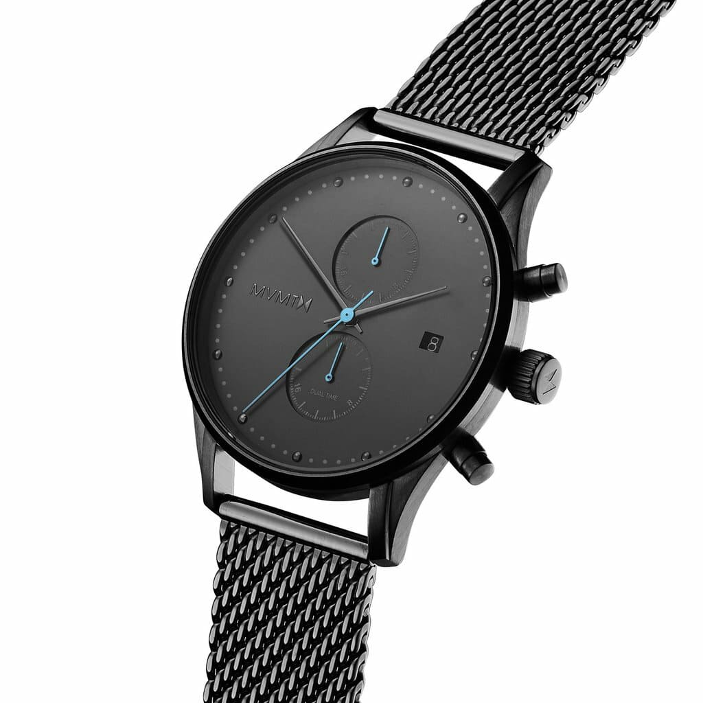 [New]MVMT VOYAGER CASCADE Quartz Watch White Rose/Gold Stainless Steel ...