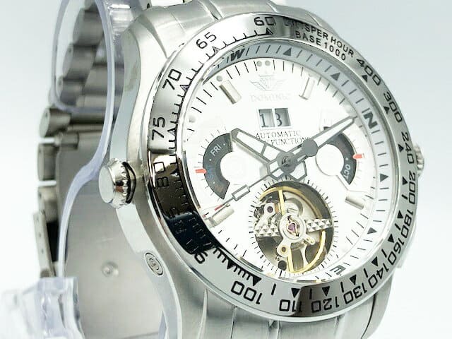 [New]With mechanism gimmick DOMINIC Dominick mens watch ds1102g-sb ...