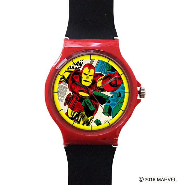 [New]Marvel Comic Art Iron Man Watch - BE FORWARD Store