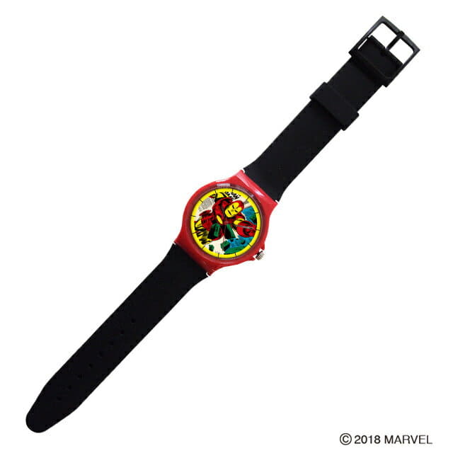 [New]Marvel Comic Art Iron Man Watch - BE FORWARD Store