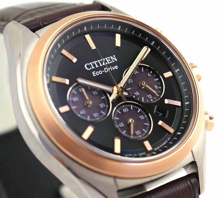 [New] CITIZEN ATTESA Eco Drive CA4395-01E Citizen ATTESA brown Silver ...