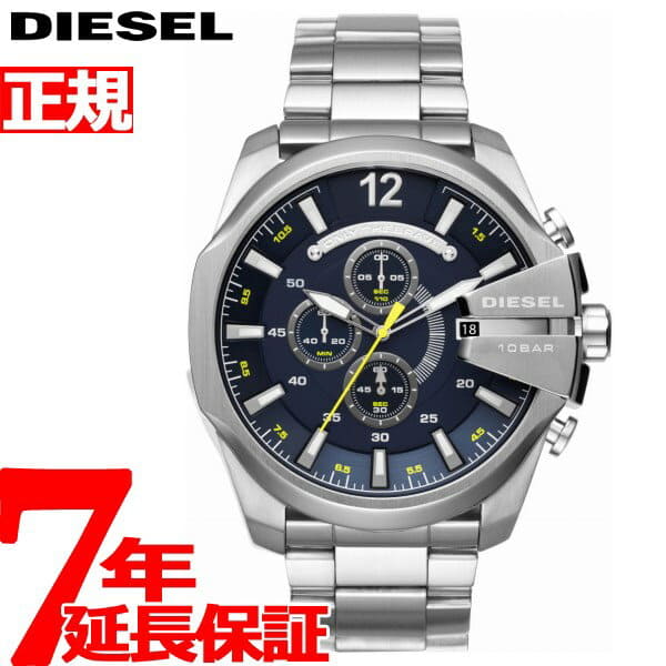 [New]Diesel DIESEL watch mens mega chief MEGA CHIEF Chronograph DZ4465 ...
