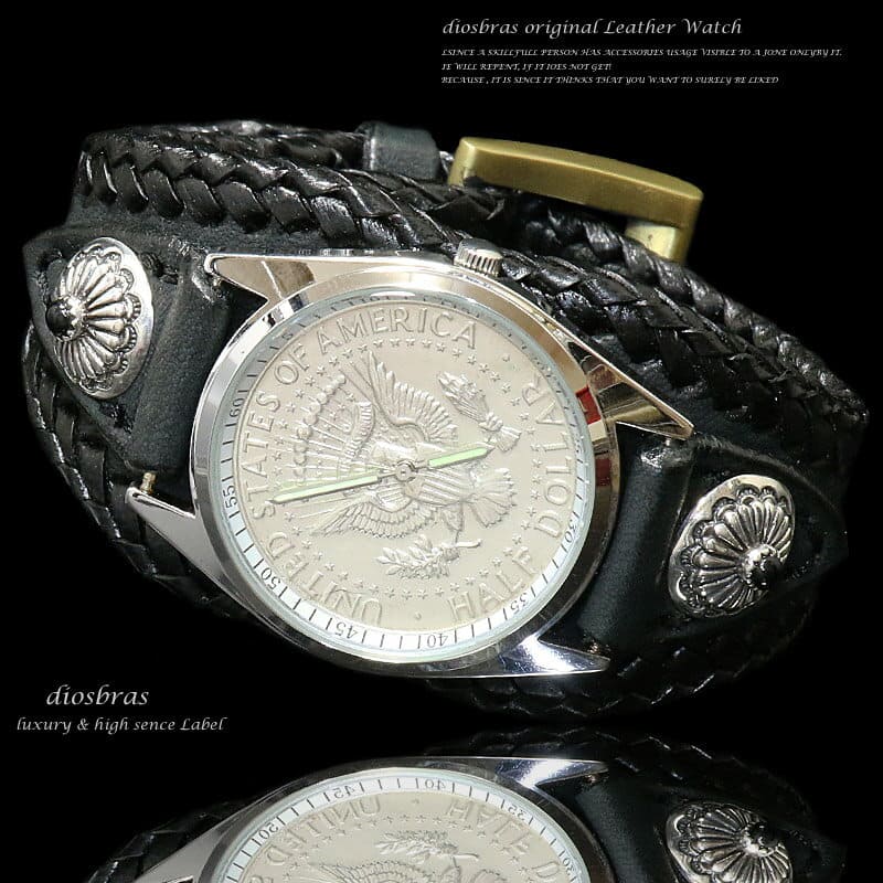 [New]diosbras- Dio brass - Genuine leather saddle leather bikies ...