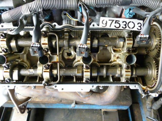 [Used]3UZ-FE Engine TOYOTA Crown Majesta 2004 DBA-UZS186 1900050B20 ...