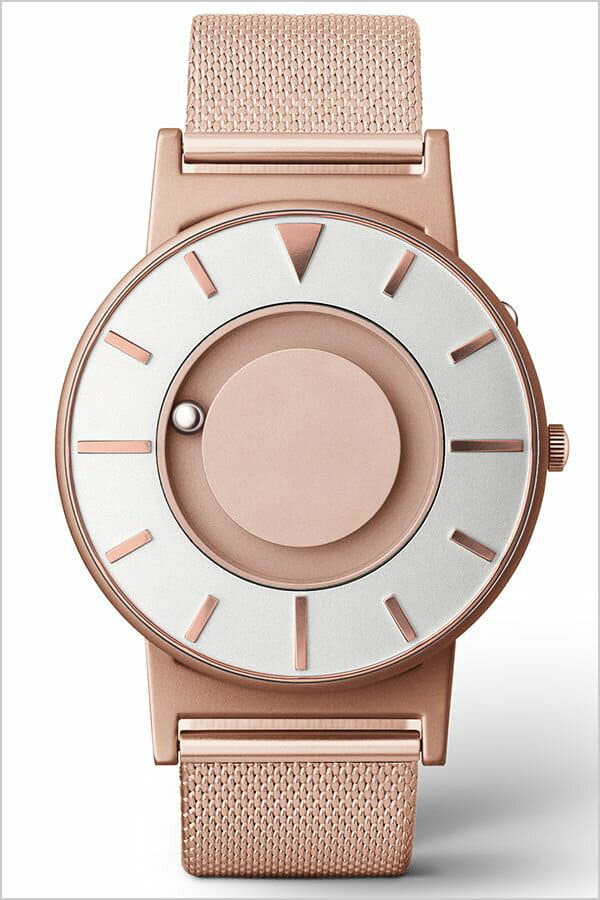[New]E one watch EONE clock E one clock EONE watch Bradley mesh Rose ...