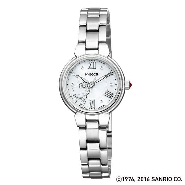 [New]Citizen Wicca Hello Kitty Ladies Solar Watch KP2-116-11 - BE ...