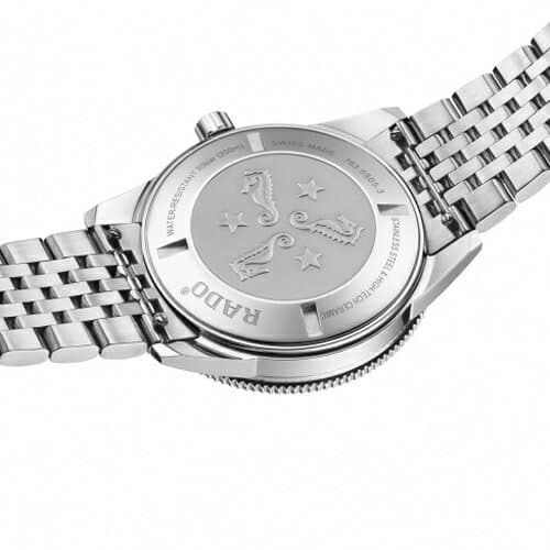 [New]RADO Captain Watch 42mm Blue/1962 Stainless Steel/Hi-tech Ceramics ...