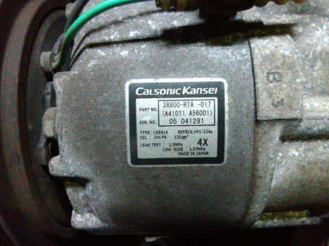 [Used]A/C Compressor HONDA Step Wagon 2005 DBA-RG1 38810RTA007 - BE ...