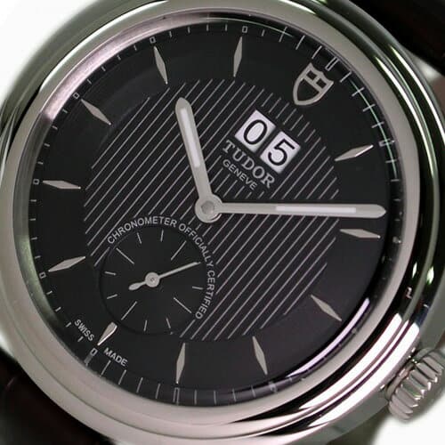 [New]Tudor mens watch grammar double date 57100-0018 - BE FORWARD Store