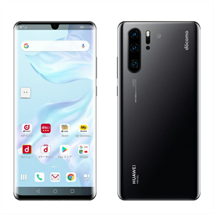 [New]HUAWEI P30 Pro Black HW-02L SIM Unlocked - BE FORWARD Store