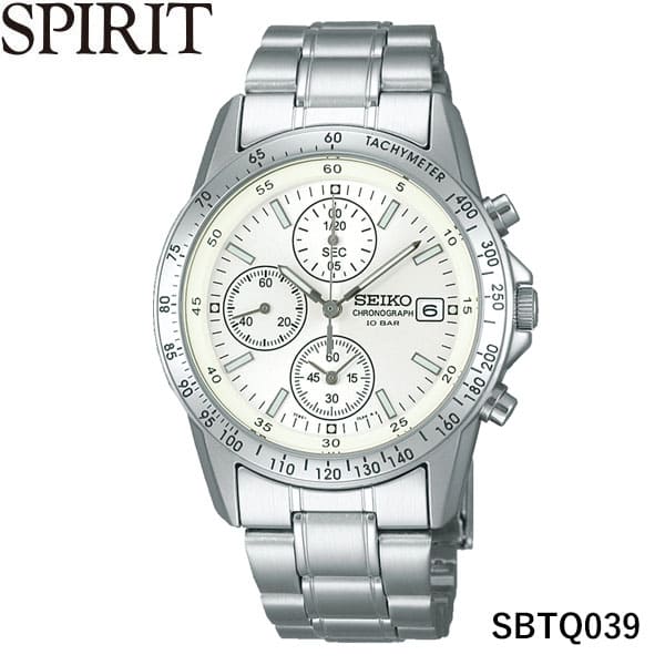 [New]SEIKO SPIRIT Men's Quartz CHRONOGRAPH Watch SBTQ039/SBTQ041 ...