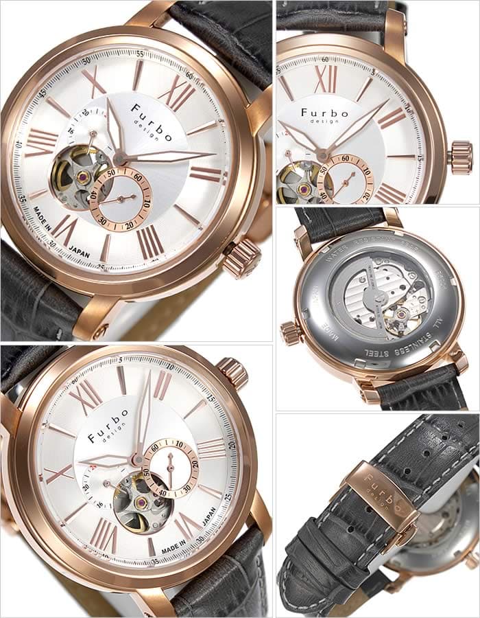 [New] Furbo design Watch Furbo design Watch furubodezain Men's Silver ...