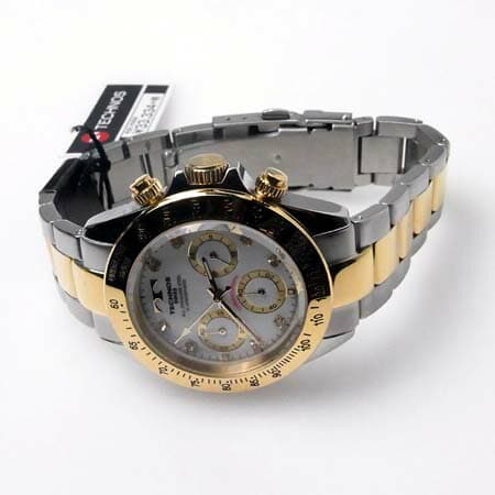 [New]( ) Techno (TECHNOS) watch Chronograph 10 standard atmosphere ...