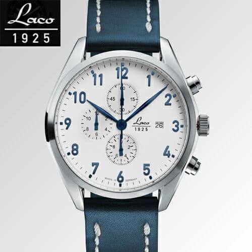 [New]Laco 1925 Sylt Chronograph Quartz Watch - BE FORWARD Store