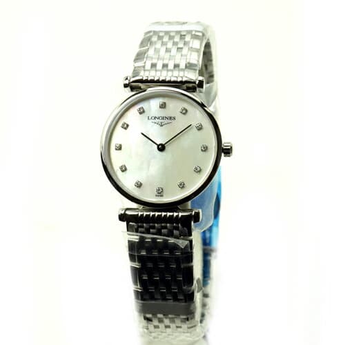 [New]LONGINES La Grande Classic Watch 12 diamonds White butterfly White ...