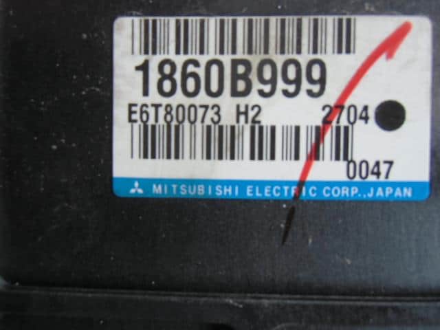 [Used]Engine Control Unit / ECU MITSUBISHI Mirage 2012 DBA-A05A E6T80073 - BE FORWARD Auto Parts