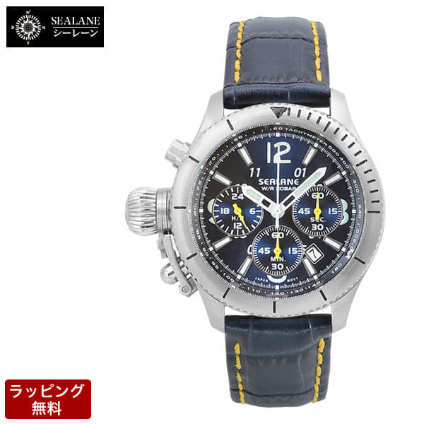 [New]Sea-lane watch SEALANE quartz mens watch SE47-LBK - BE FORWARD Store