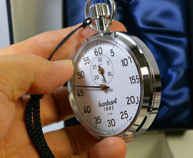 [New]Hanhart Stopwatch 1/5 second total/30 minutes total internal ...