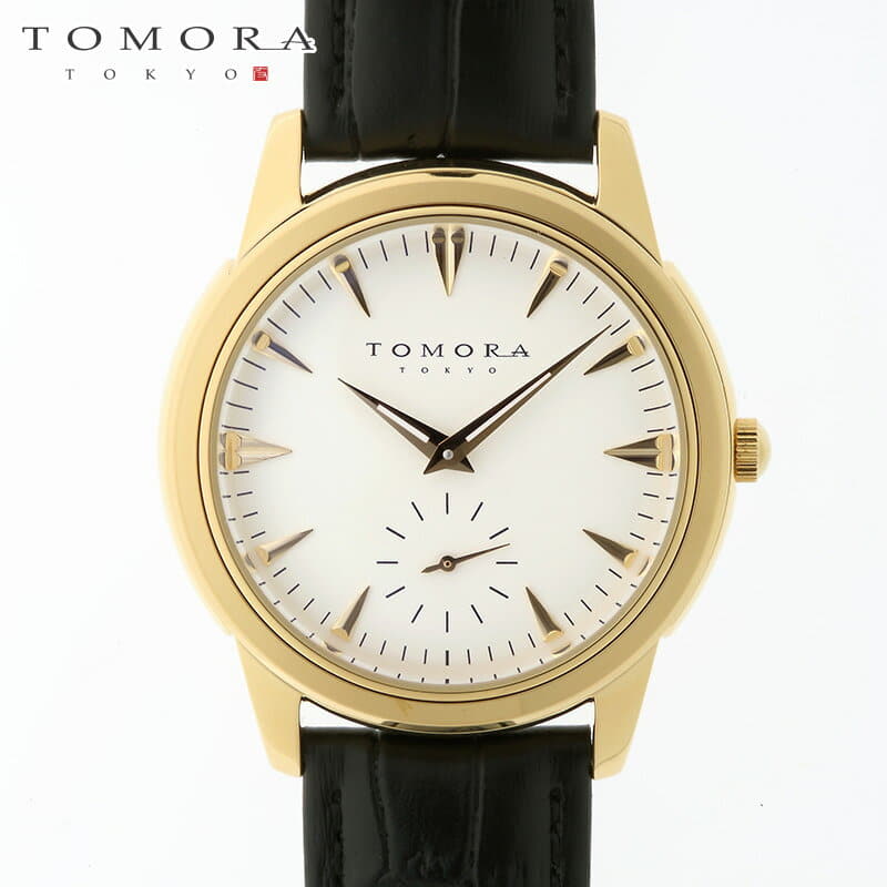 [New]TOMORA TOKYO Quartz Watch with small seconds display T-1602 GDWH ...