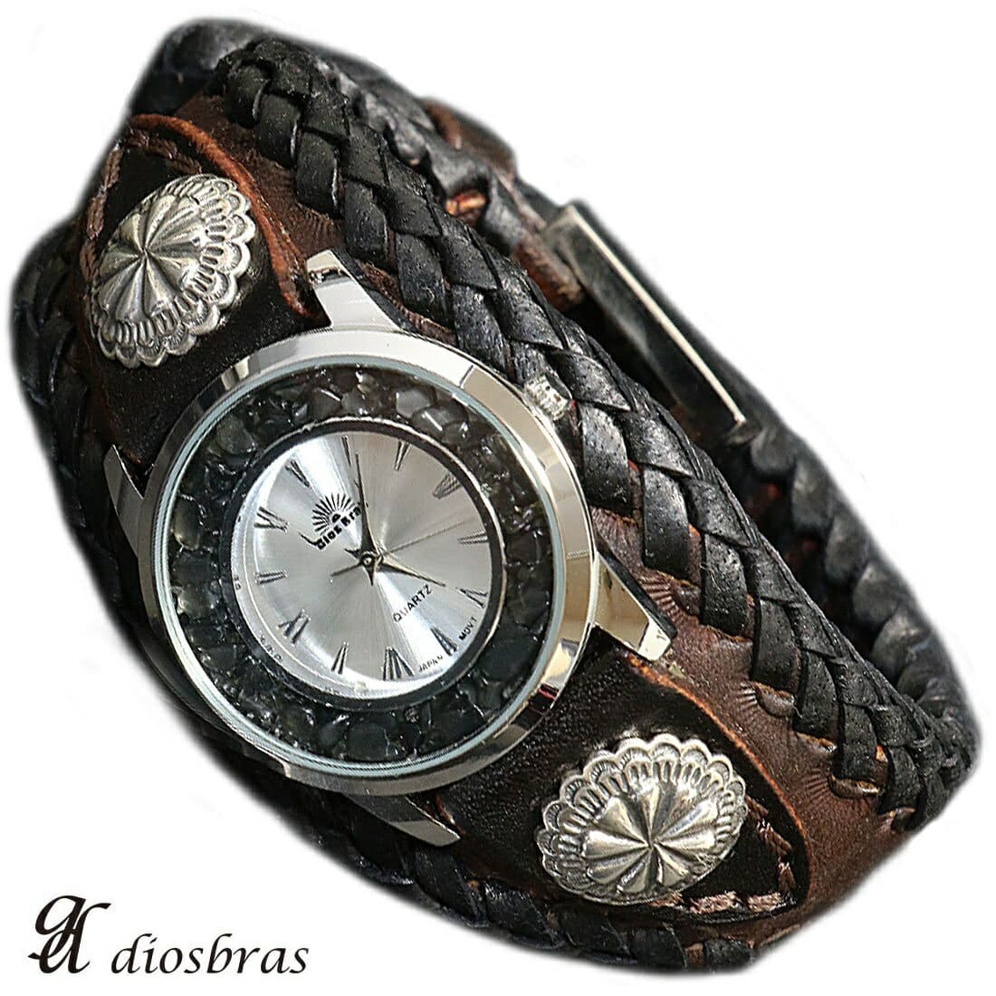 [New]diosbras- Dio brass - Genuine leather saddle leather bikies ...