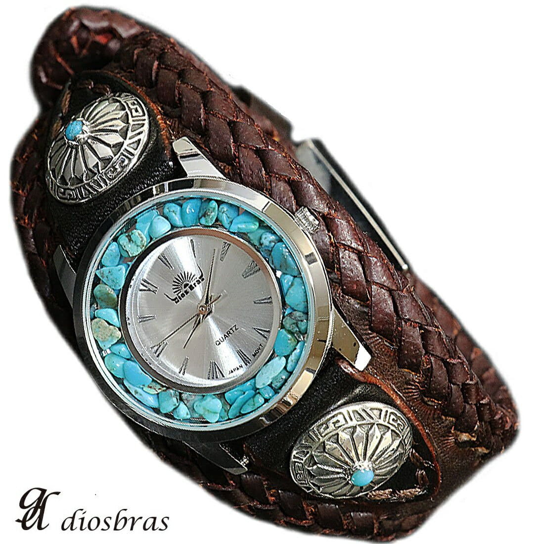 [New]diosbras- Dio brass - Genuine leather saddle leather bikies ...