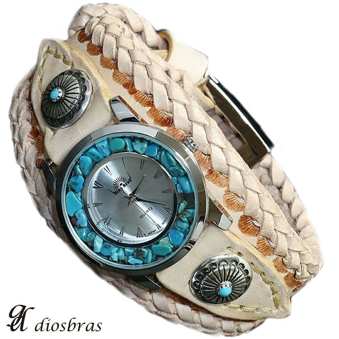 [New]diosbras- Dio brass - Genuine leather saddle leather bikies ...