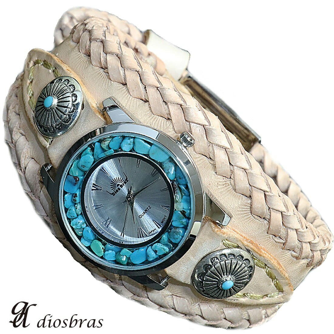 [New]diosbras- Dio brass - Genuine leather saddle leather bikies ...