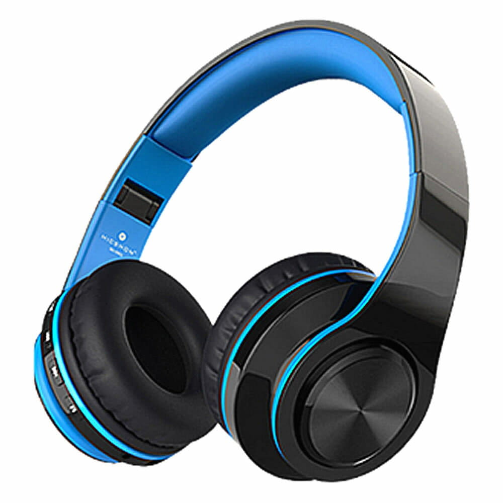 [New]Bus max blue radio Bluetooth headphones headphones Bluetooth hands ...