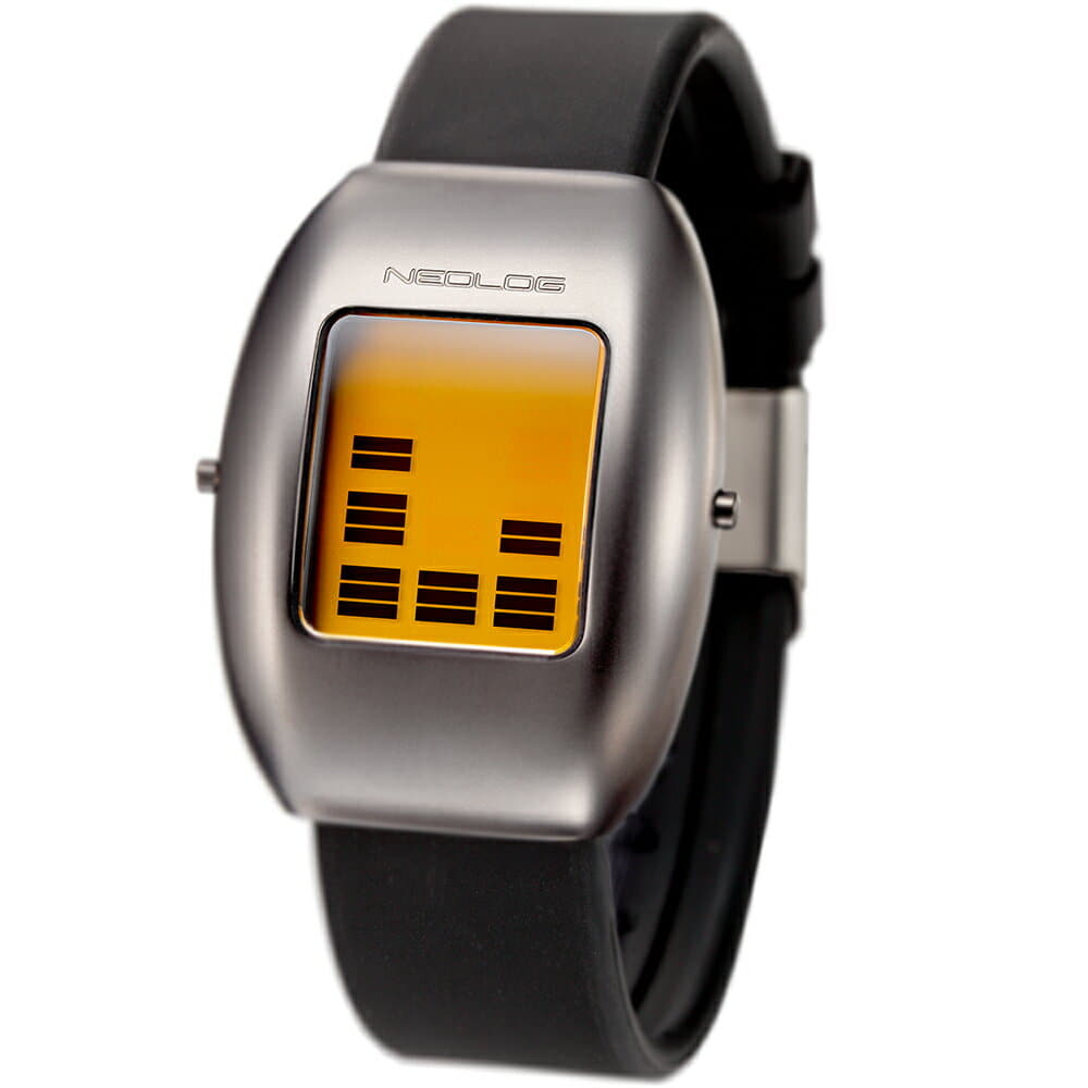 [New]Prize for NEOLOG neo-log A24 ORANGE digital watch clock organic ...
