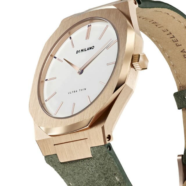 [New]D one Milan D1 MILANO Ultra Thin Eggshell Dial with Olive Green ...