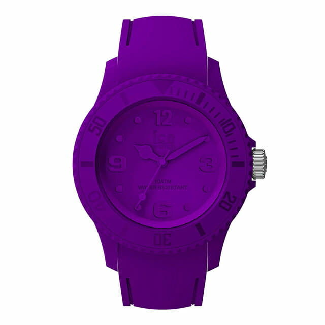 [New]Ice watch clock ICE unity - violet (medium) - BE FORWARD Store
