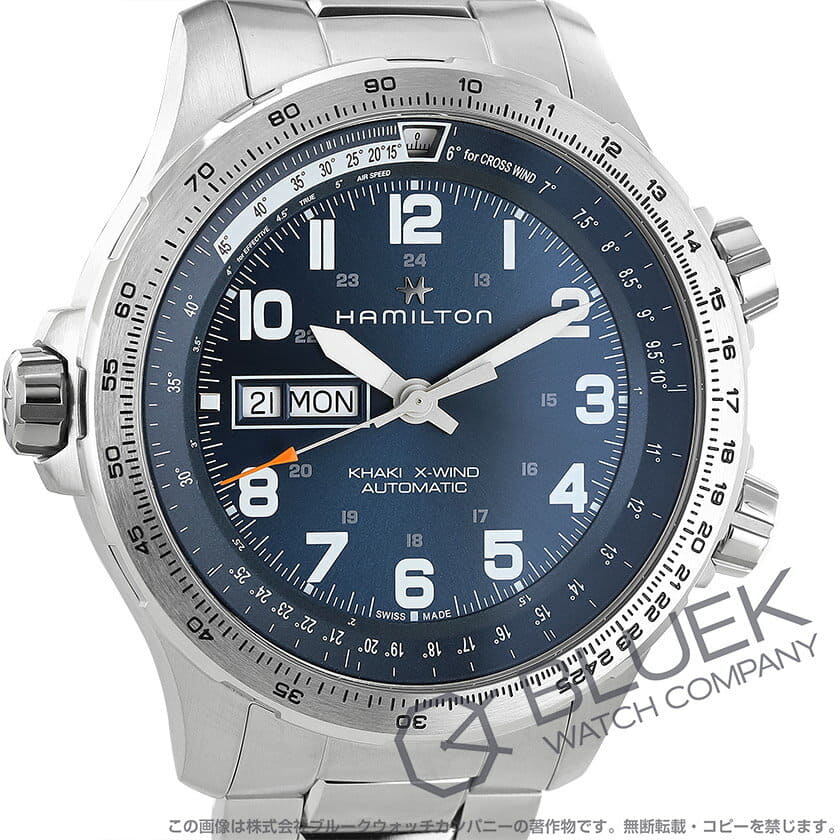 [New]Hamilton khaki aviation X- wind watch mens HAMILTON H77765141_8 ...