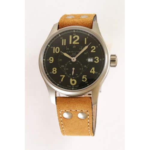 [New]Hamilton mens watch khaki field H70655733 - BE FORWARD Store