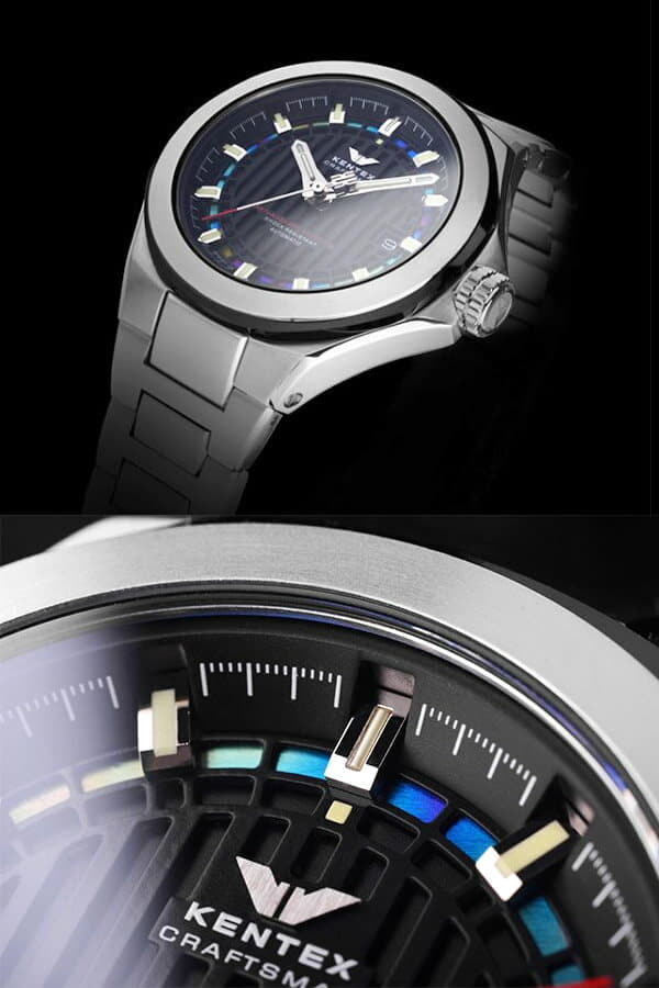 [New]KENTEX Men's Automatic Watch 10 ATM Waterproof S526X-08 - BE ...