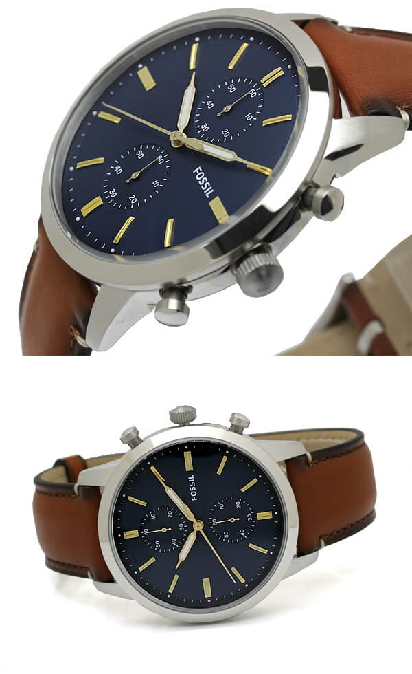 [New]FOSSIL Fossil Townsman Townes man watch mens Chronograph everyday ...