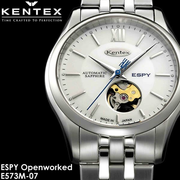 [New]KENTEX Men's Automatic Watch 10 ATM water-resistant E573M-07 - BE ...