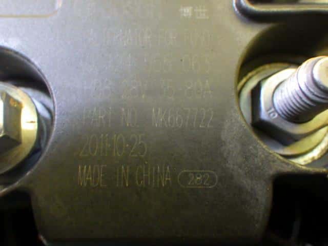 [Used]Alternator MITSUBISHI Canter MK667722 - BE FORWARD Auto Parts